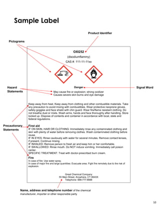 Ghs compliance-toolkit-from-p bar y safety consultants | PDF