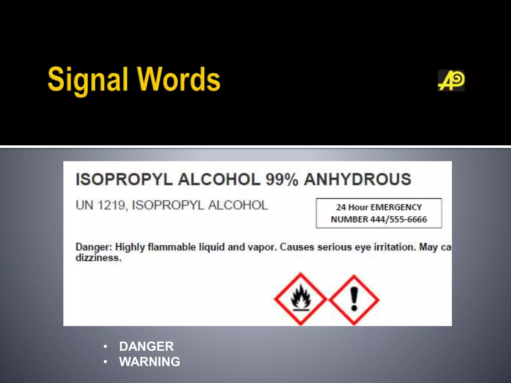 GHS Labeling Pictogram & Hazard Training | PPTX