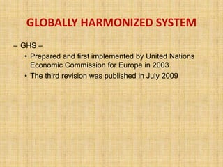 GHS presentation | PPTX