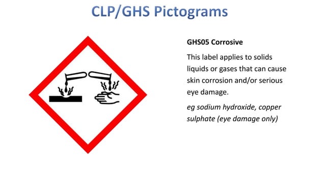 GhS symbols | PPTX | Chemistry | Science