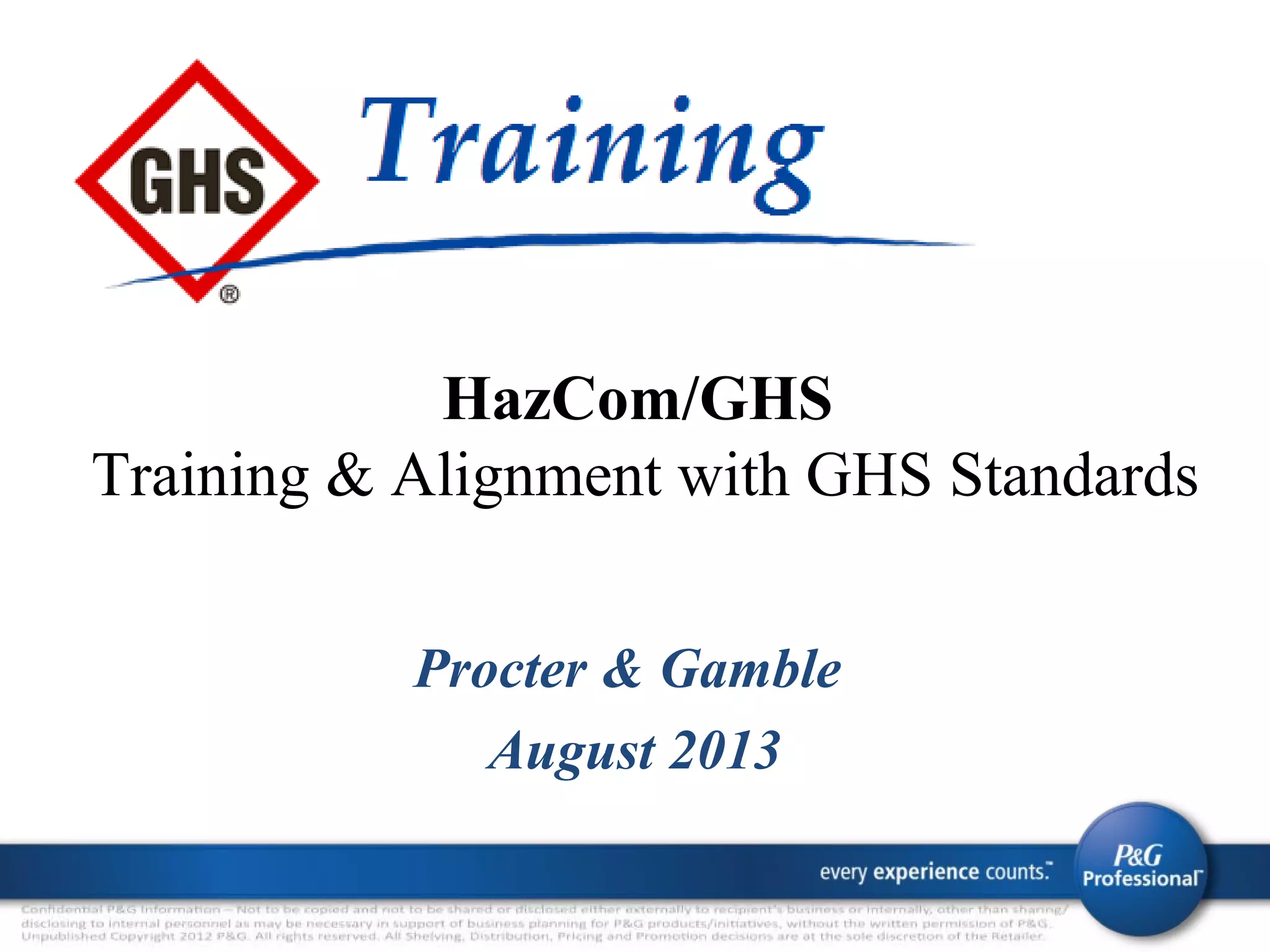 Ghs Training - Approved 9-27-13 PPT03 | PPT