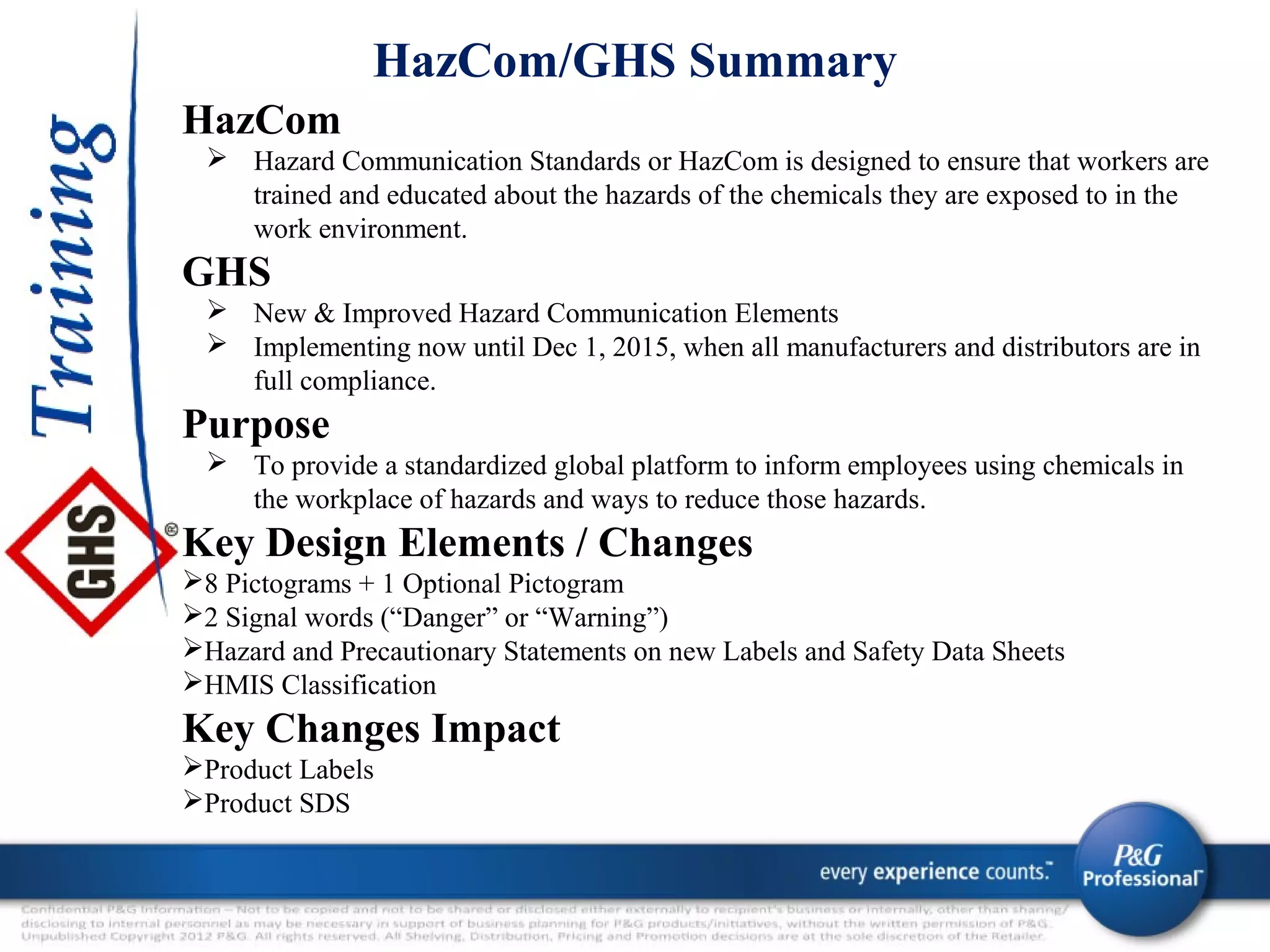 Ghs Training - Approved 9-27-13 PPT03 | PPT