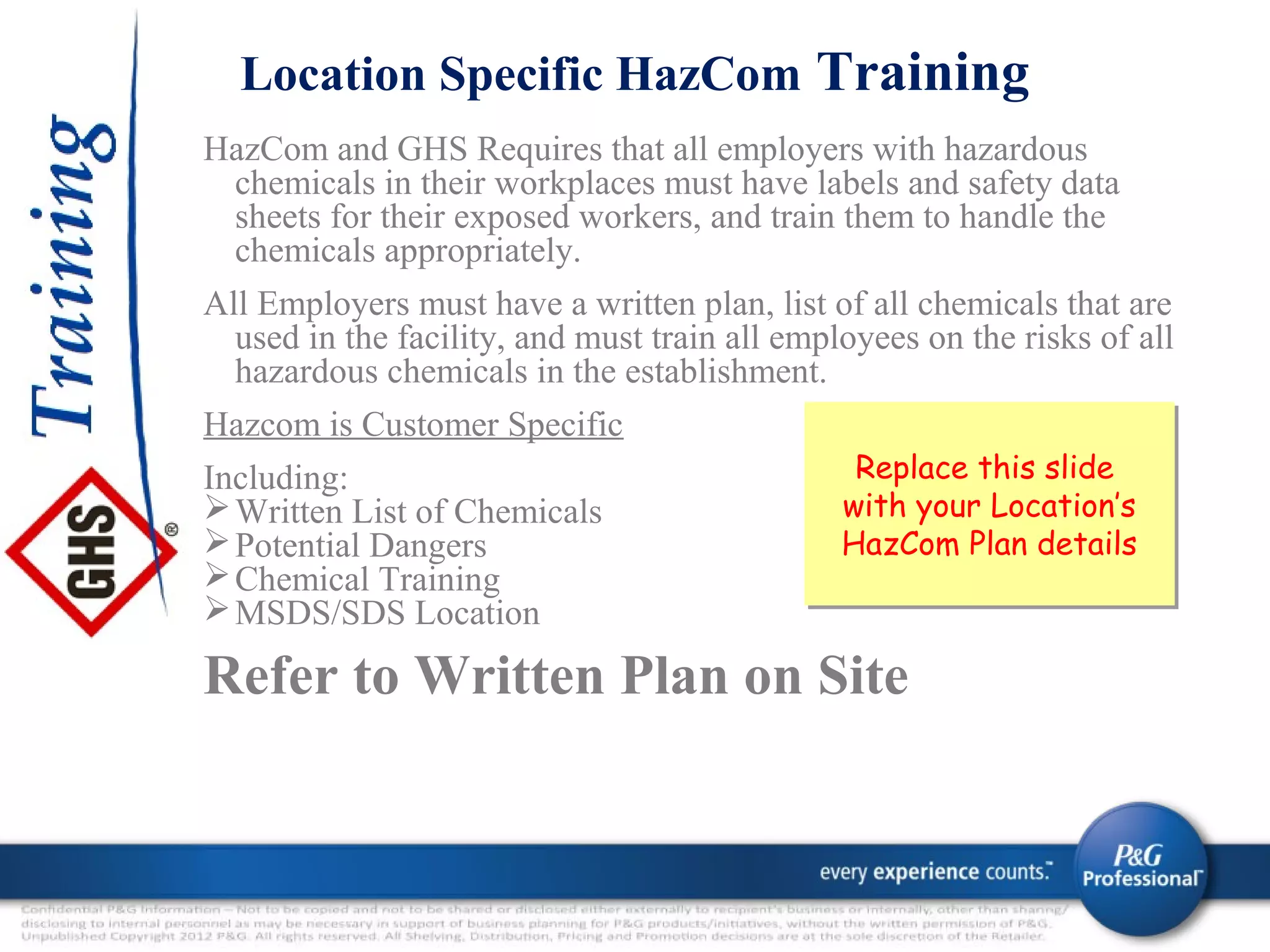 Ghs Training - Approved 9-27-13 PPT03 | PPT