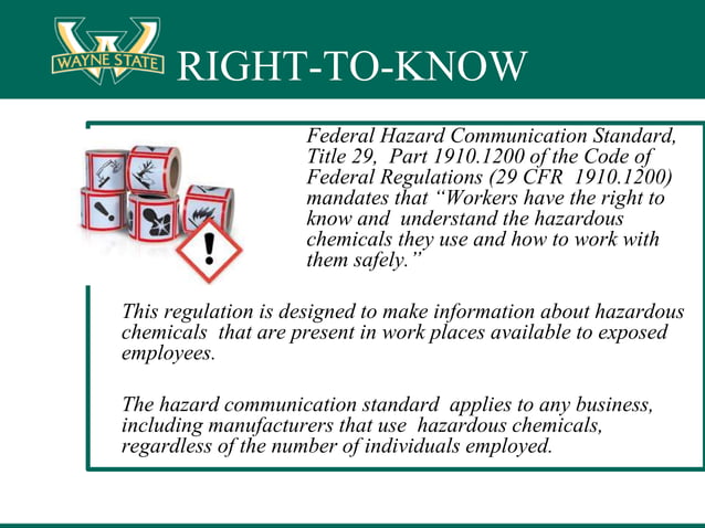 GHS Training & hazard communication material | PPTX