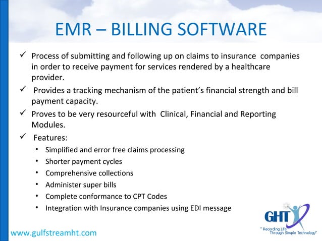 GHT EMR Billing | PPT