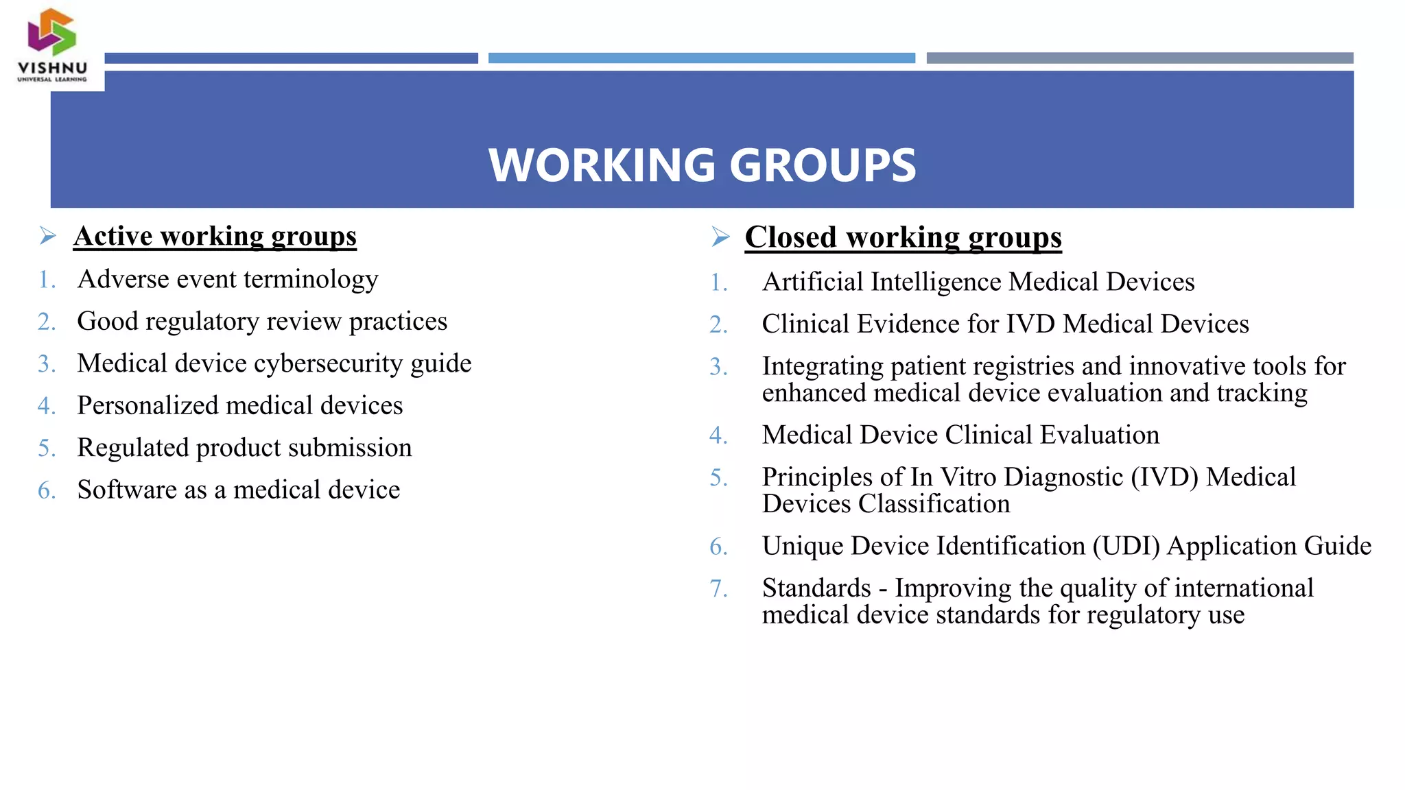 International Medical Device Regulators Forum | PPTX