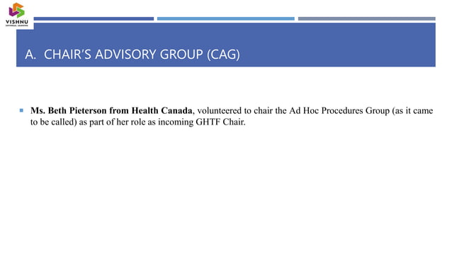 International Medical Device Regulators Forum | PPTX