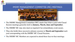 International Medical Device Regulators Forum | PPTX