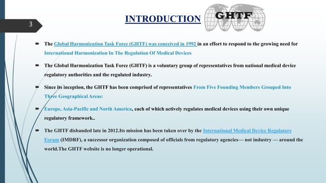 Ghtf study group 4 | PPTX