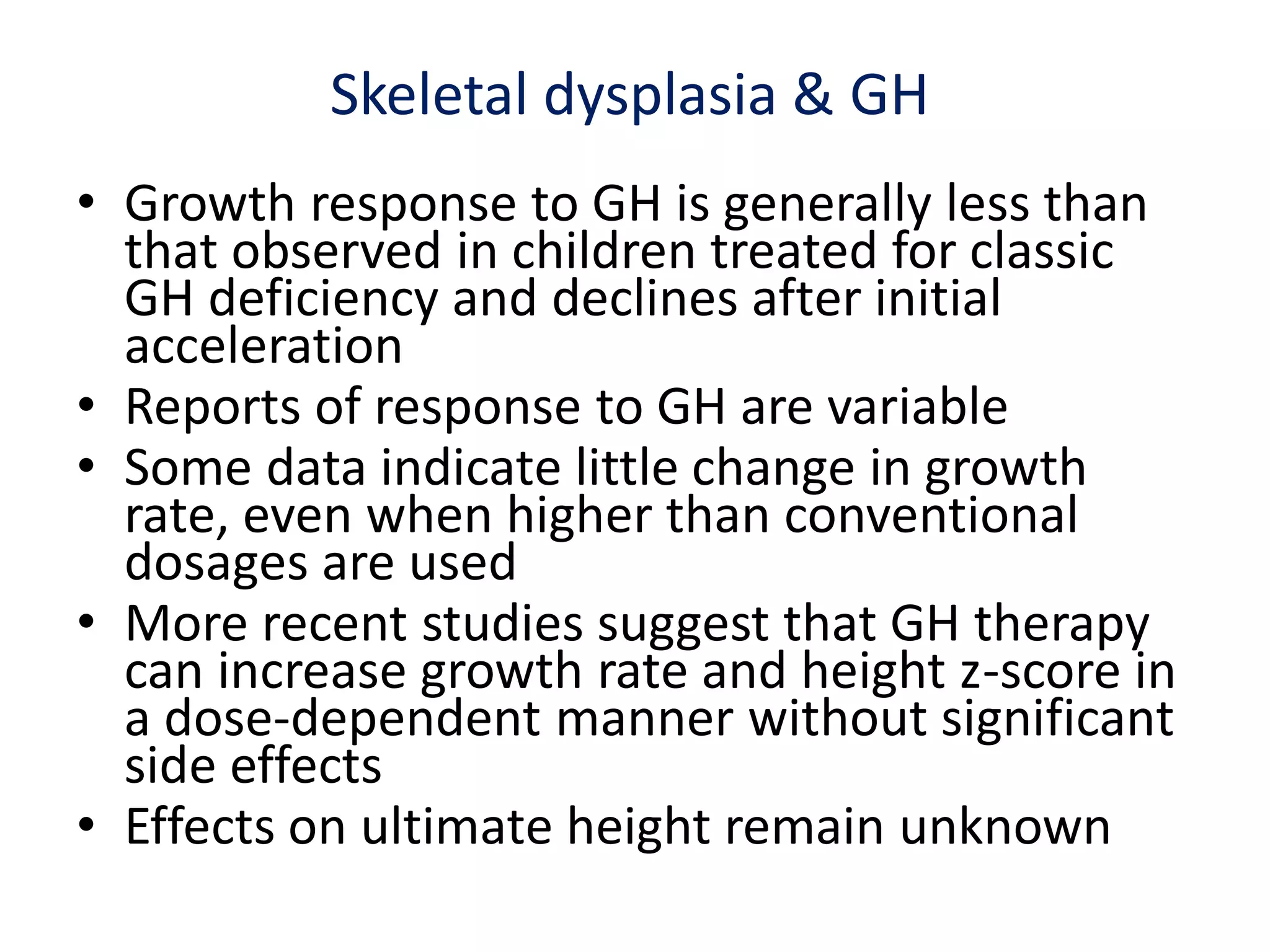 Growth hormone therapy | PDF