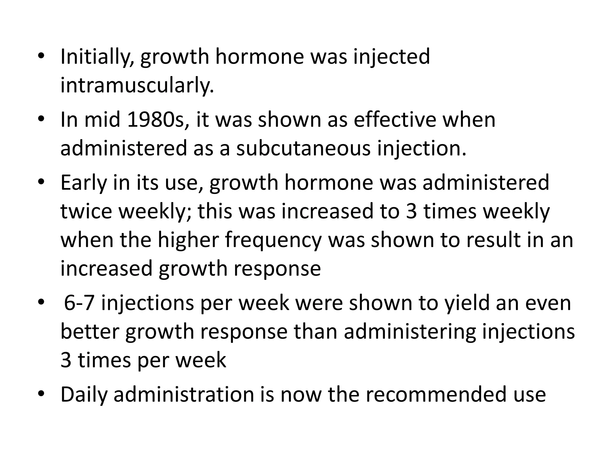 Growth hormone therapy | PDF