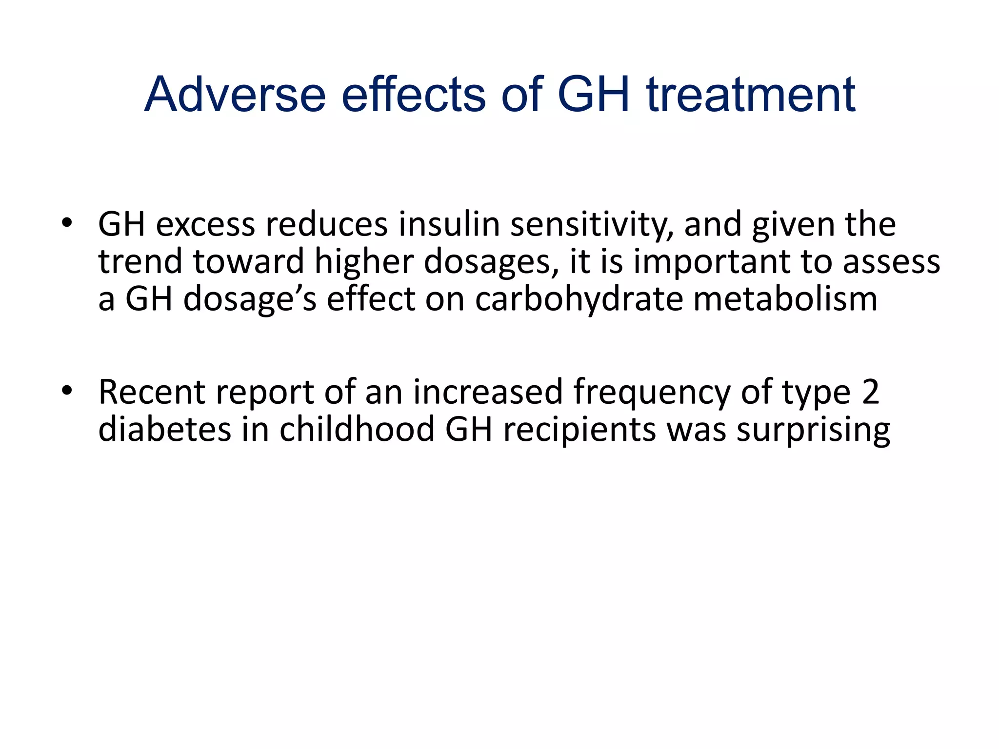 Growth hormone therapy | PDF