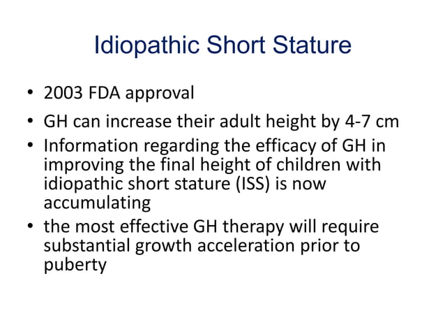 Growth hormone therapy | PDF