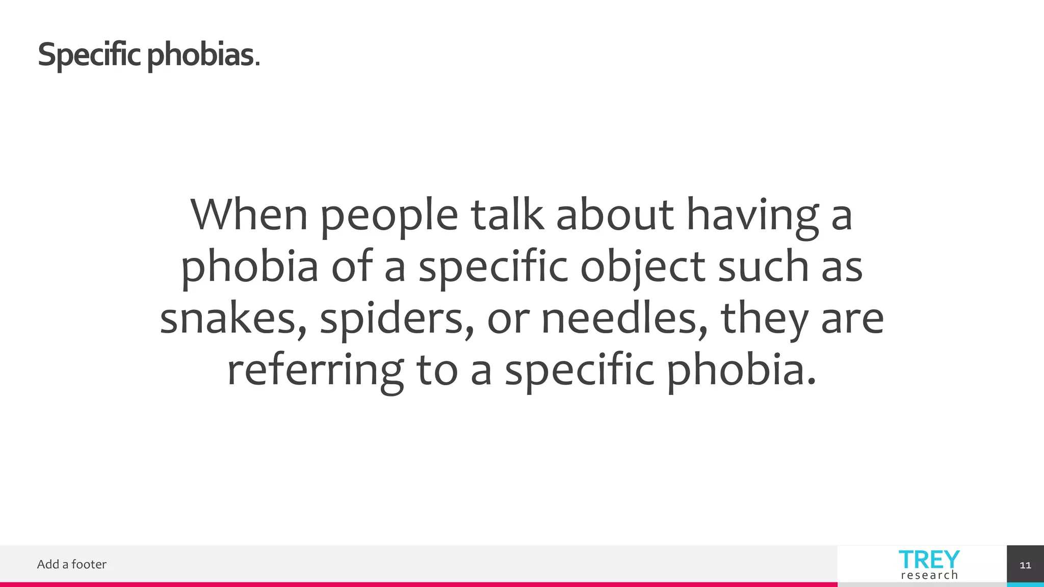 Phobia, definition, causes, effects, and more | PPT