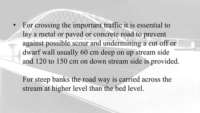 LOW LEVEL & HIGH LEVEL CAUSEWAY | PPTX | Science