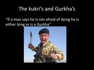 GURKHA KUKRI | PPT
