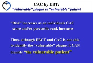 Plaque severity and coronary occlusion | PPT