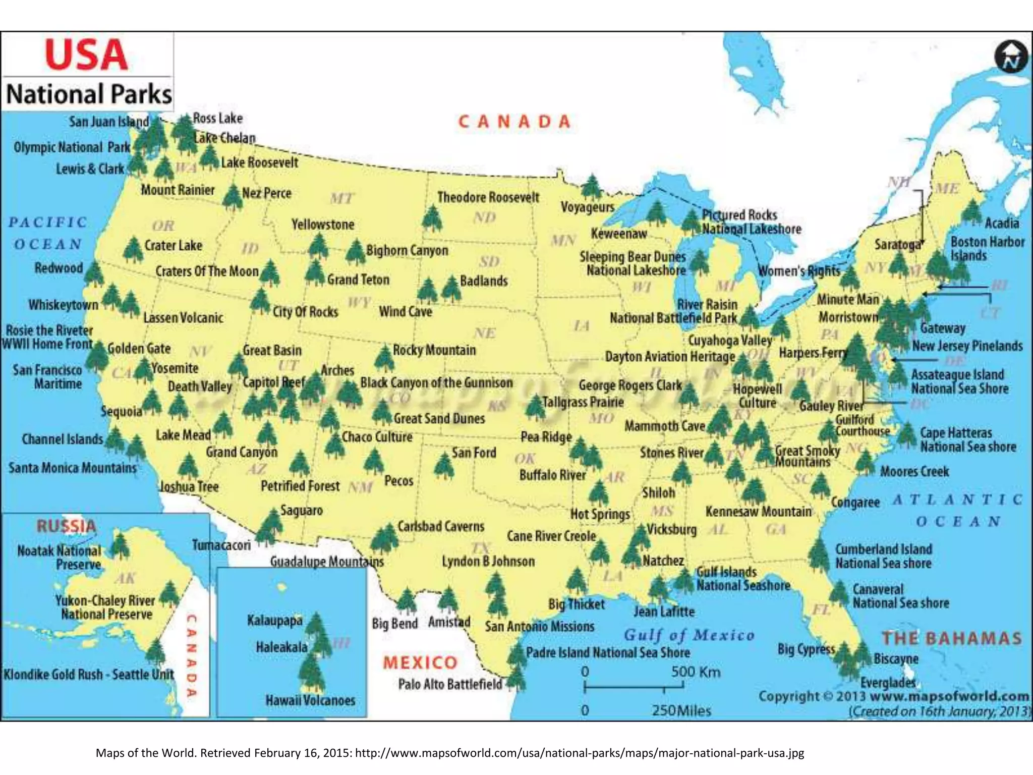 GHY101 Unit 2.1 National Parks | PPTX