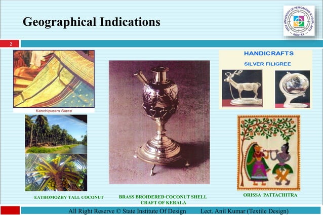 Intellectual Property Rights [ Geographical Indication] | PDF