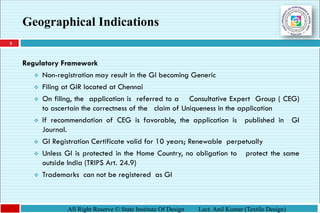 Intellectual Property Rights [ Geographical Indication] | PDF