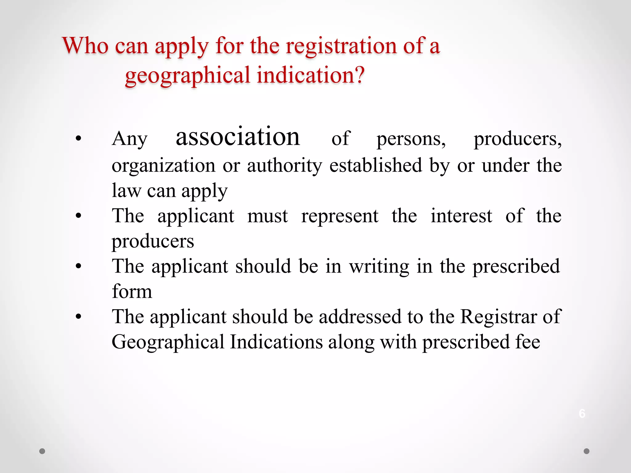 Geographical Indicators | PPTX | Geography | Science