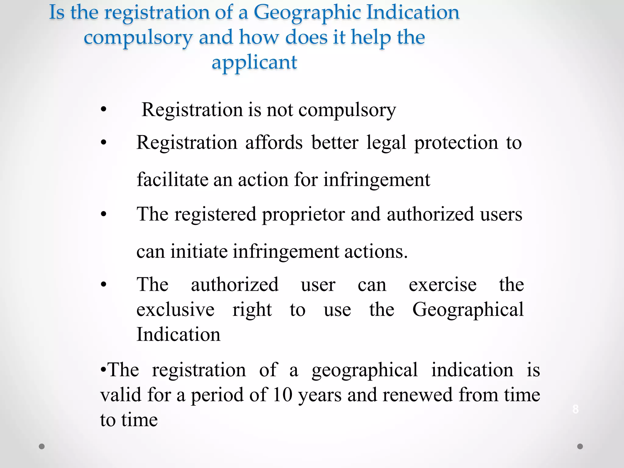 Geographical Indicators | PPTX | Geography | Science