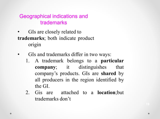 Geographical Indicators | PPTX | Geography | Science