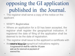 Geographical Indicators | PPTX | Geography | Science