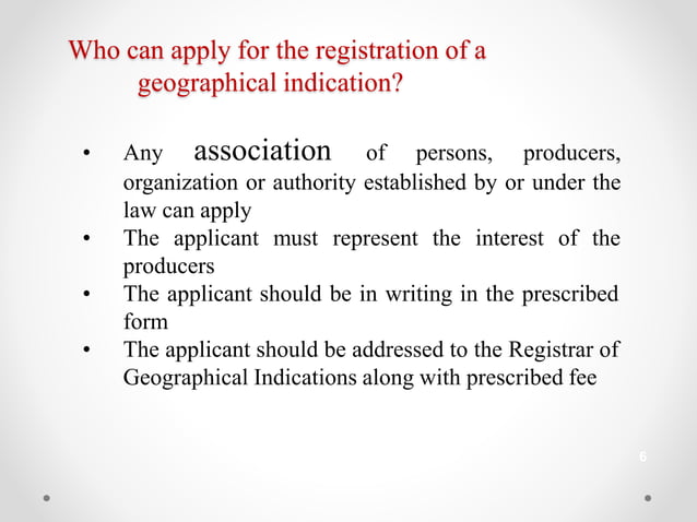 Geographical Indicators | PPTX | Geography | Science