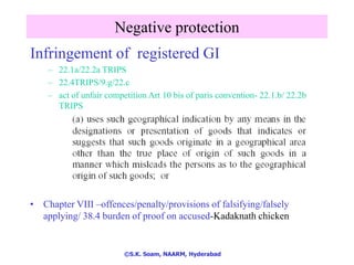 Geographical Indications: Community IP in India | PPT