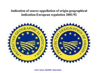 Geographical Indications: Community IP in India | PPT