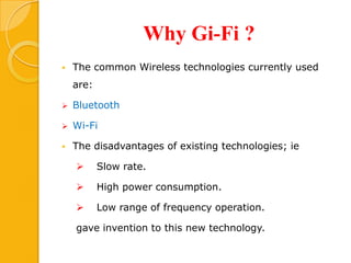 Gi fi | PPT
