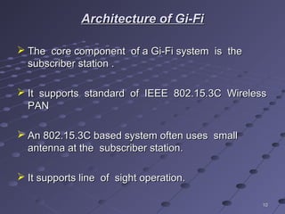 Gi fi Technology | PPT