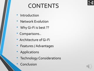 Gi-Fi ppt presentation | PPT
