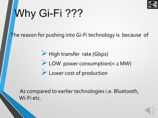 Gi-Fi ppt presentation | PPT