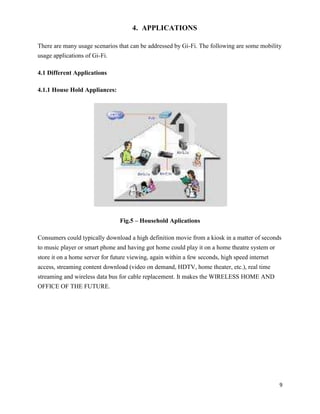 Gi fi seminar Report | DOCX