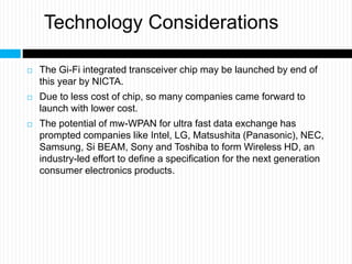 Gi-fi technology power point presentation | PPT