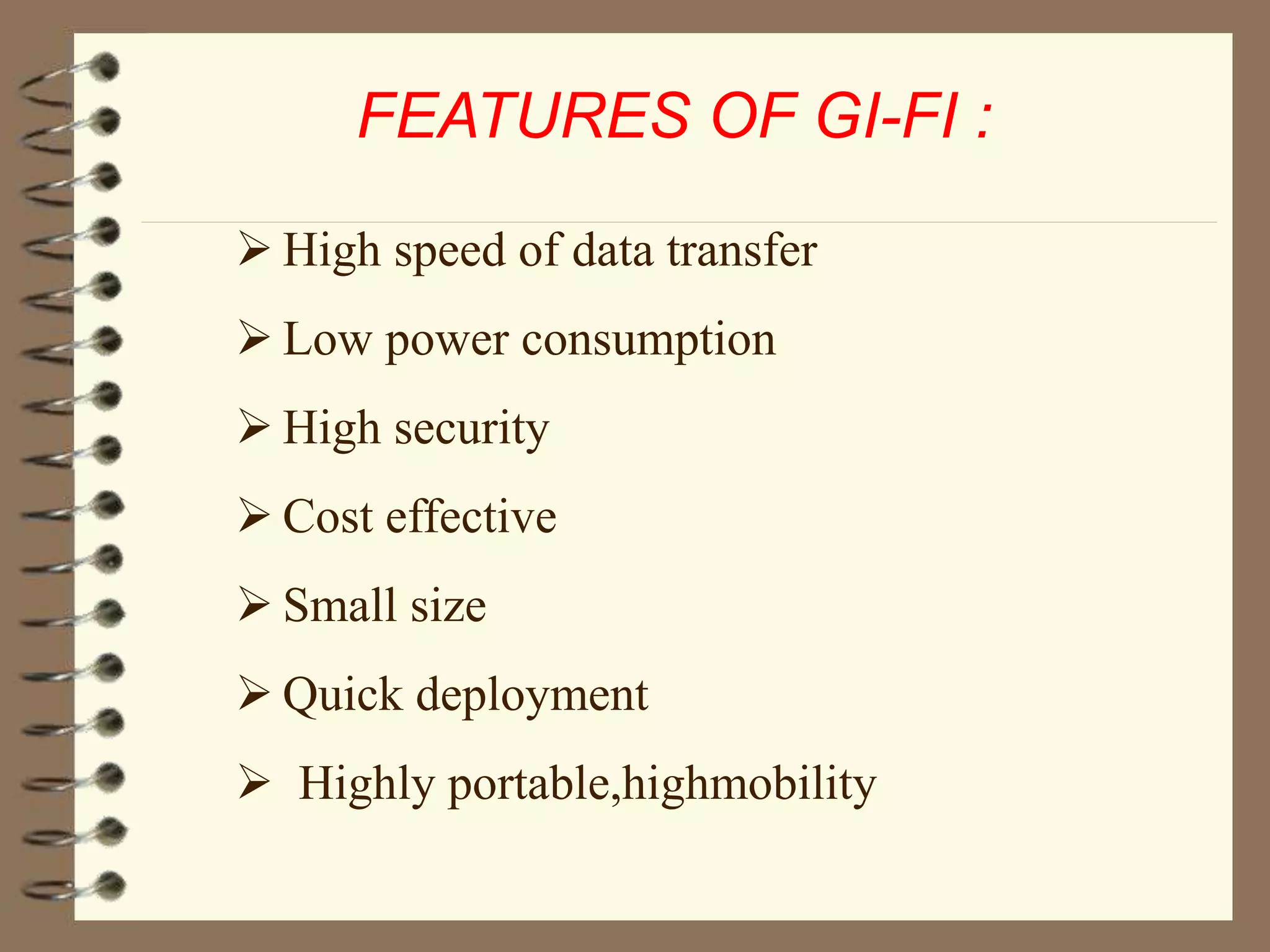 Gi-Fi ppt | PPTX