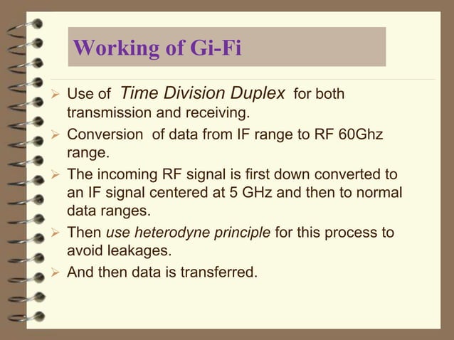 Gi-Fi ppt | PPTX