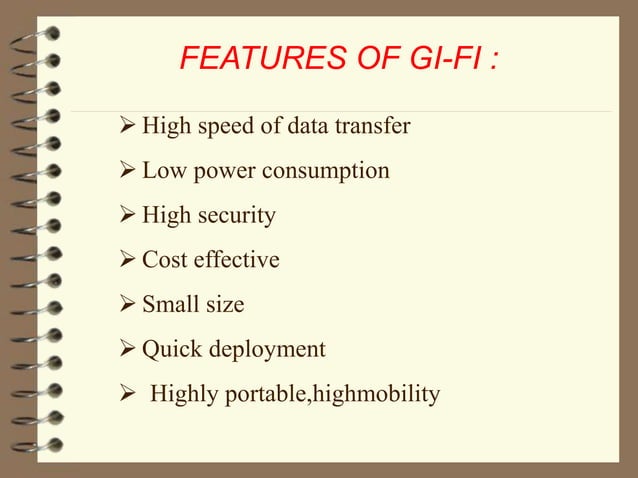 Gi-Fi ppt | PPTX