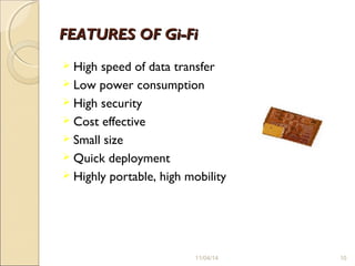 Gi fi technology | PPT