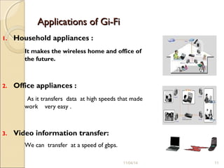 Gi fi technology | PPT