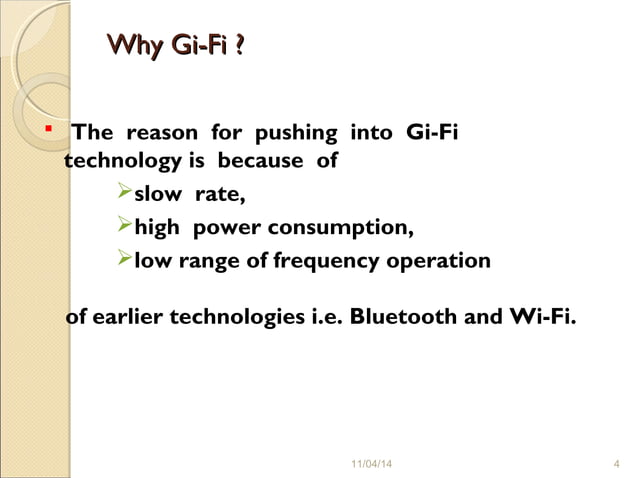 Gi fi technology | PPT