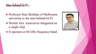 Gi fi technology | PPT