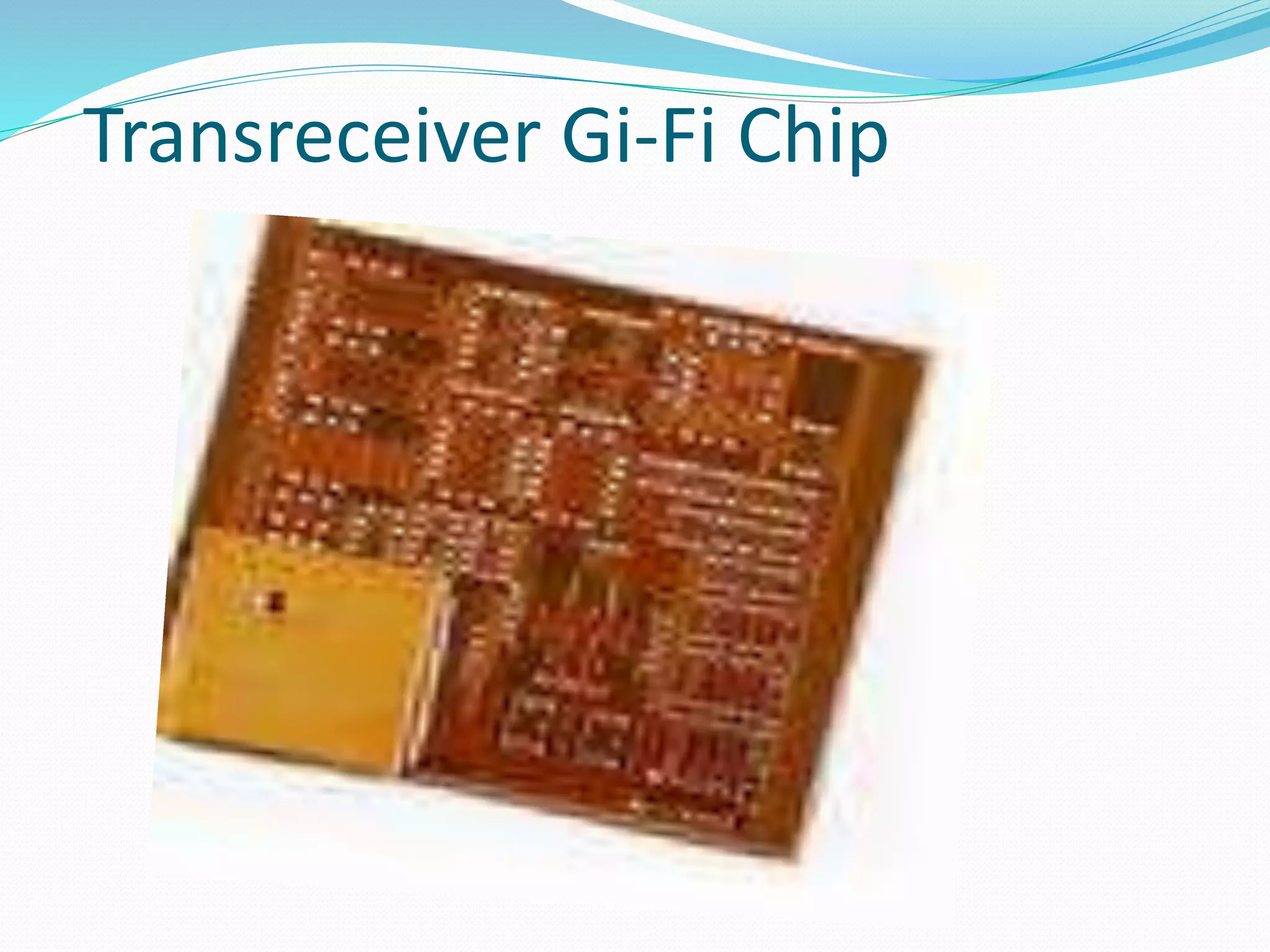 Gi fi technology ppt | PPT