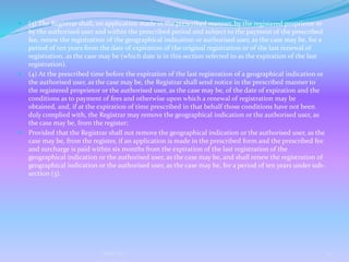 Basic understanding of the Geographical Indications and the law | PPTX