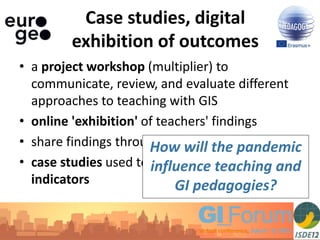 GI Pedagogy: Innovative approaches for teaching with geoinformation ...