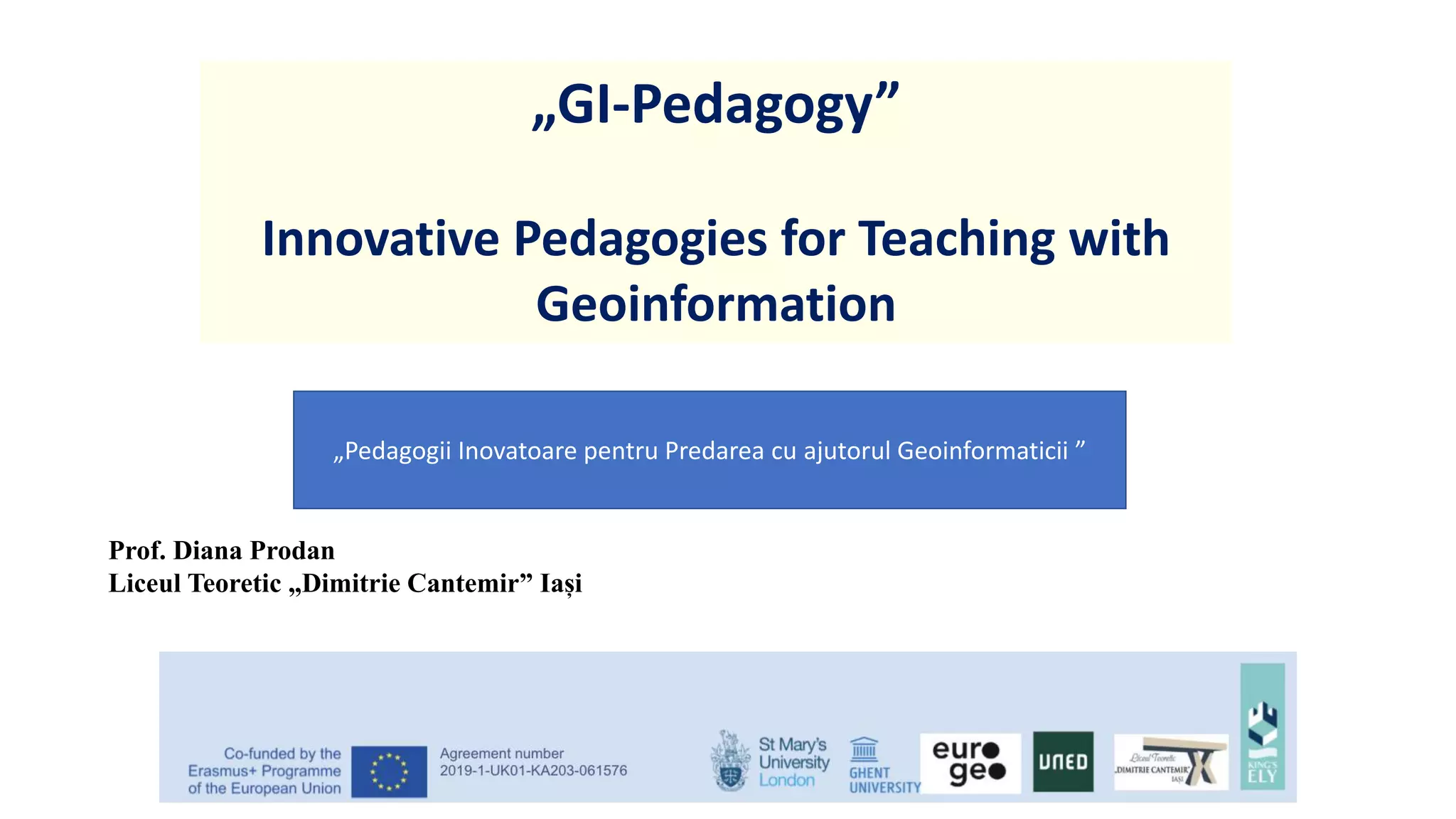 GI-Pedagogy_ Diseminare proiect | PPTX