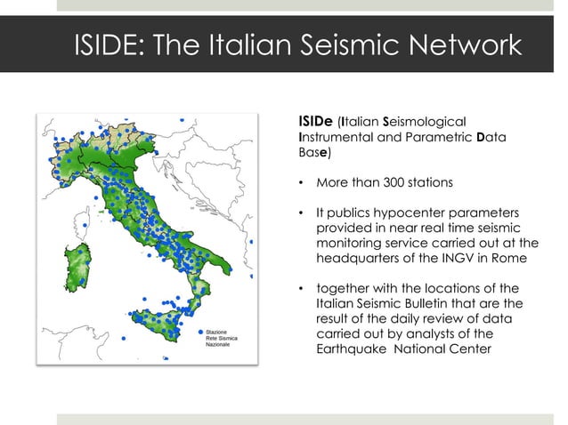 GI2013 ppt buono_seismic_geo_sdi | PDF