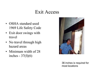 General Industry Fire Safety SIOSH 2014 | PPT
